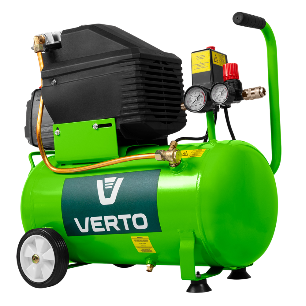 Verto légkompresszor 24l 1500w olajos - Kompresszor - Elektromos