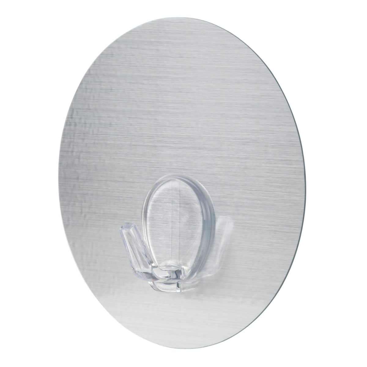 Suki akasztó 100mm öntapadós alu színű 1db/csm - Bútorvasalat,