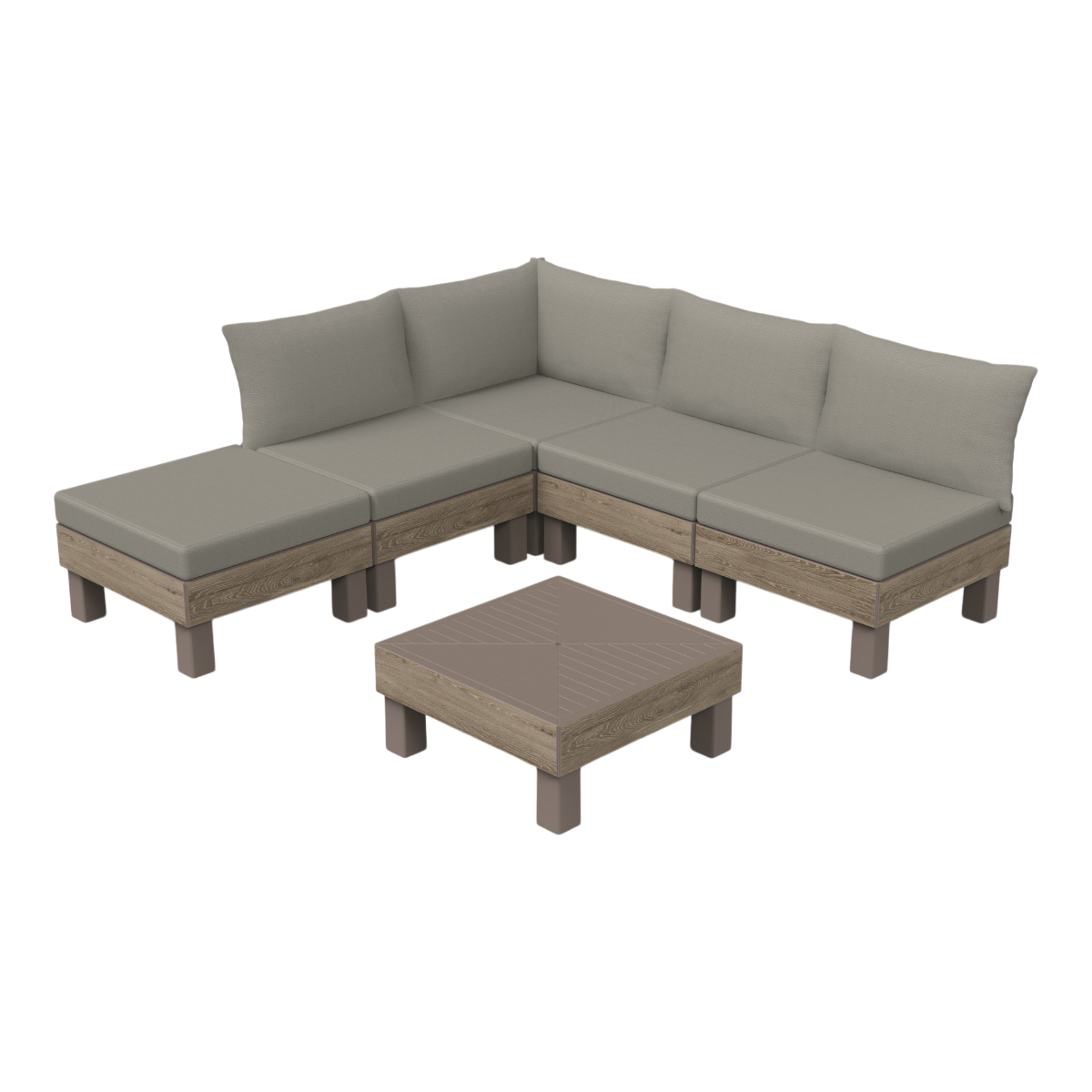 Keter elements signature full műanyag kerti bútor szett - Műanyag